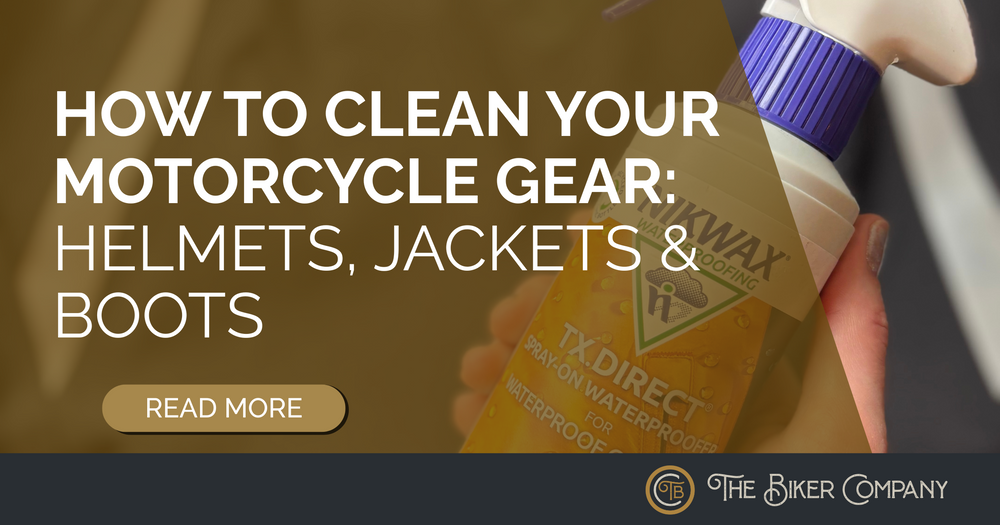 How to Clean Your Motorcycle Gear: Helmets, Jackets & Boots | Our Blog ...