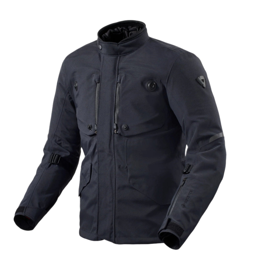 RevIt Trench 2 GTX Jacket Dark Blue | RevIt | The Biker Company