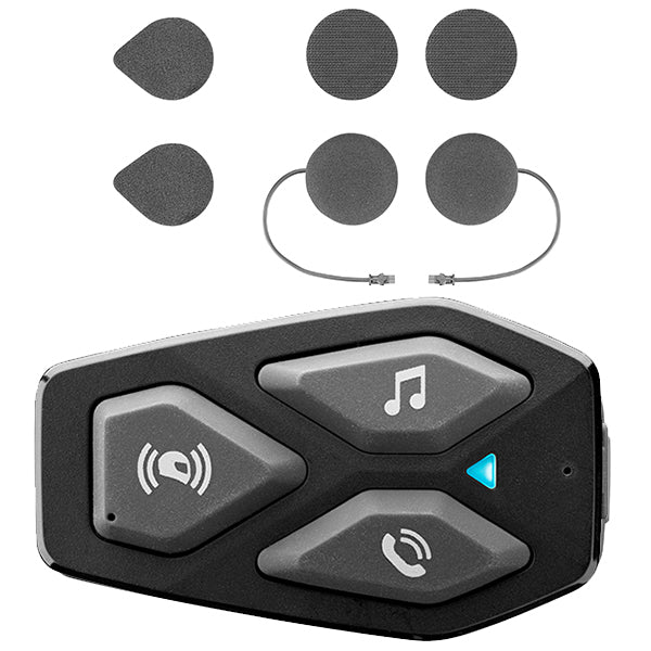 Interphone UCOM 3 with 40mm Speakers Motorcycle Bluetooth Communication ...