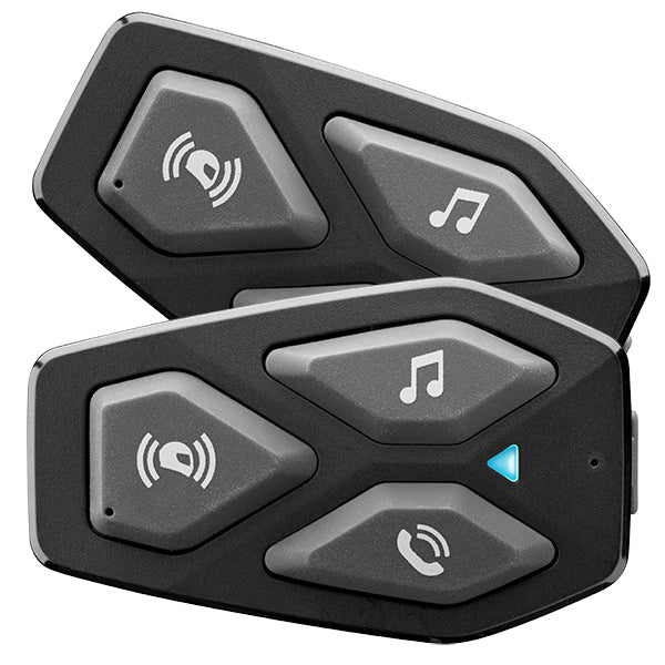 Interphone UCOM 3 Motorcycle Bluetooth Communication System (Twin Pack ...
