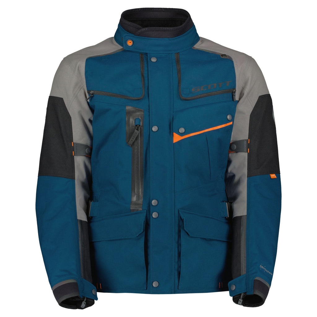 Scott Voyager Dryo Jacket Blue/Grey | Scott | The Biker Company