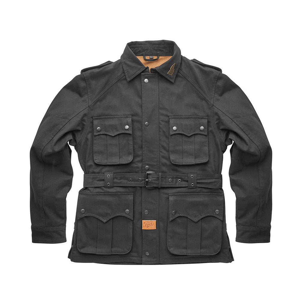 Fuel Safari Jacket Black | Fuel Motorcycles | The Biker Company