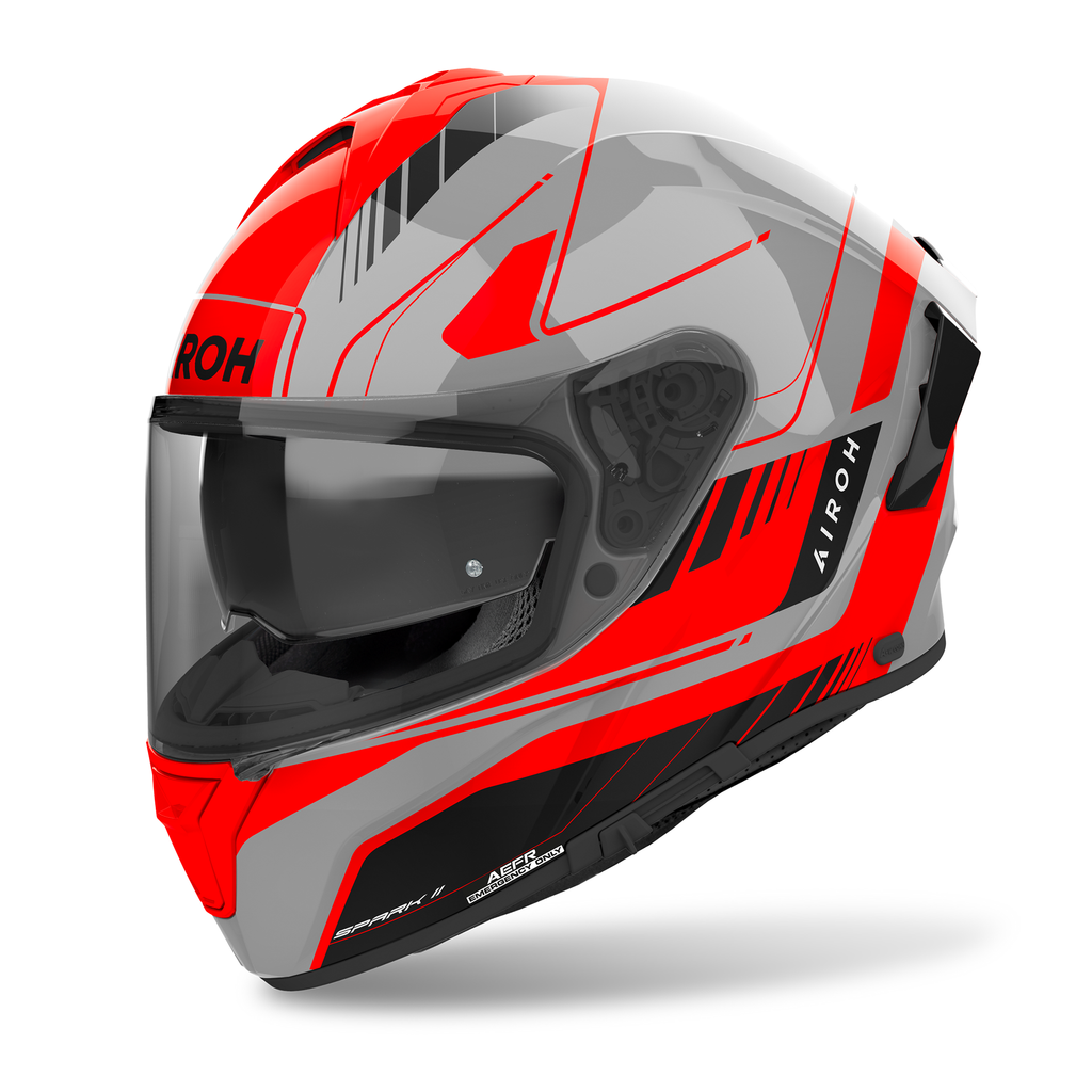 Airoh Spark 2 Chrono Orange Gloss | Airoh | The Biker Company