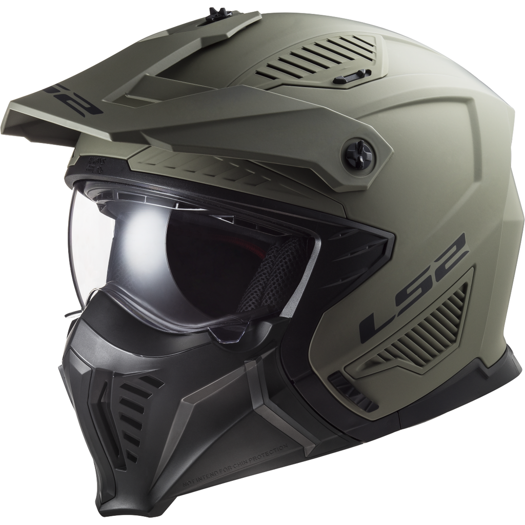 LS2 OF606 Drifter Solid Matt Sand | LS2 | The Biker Company