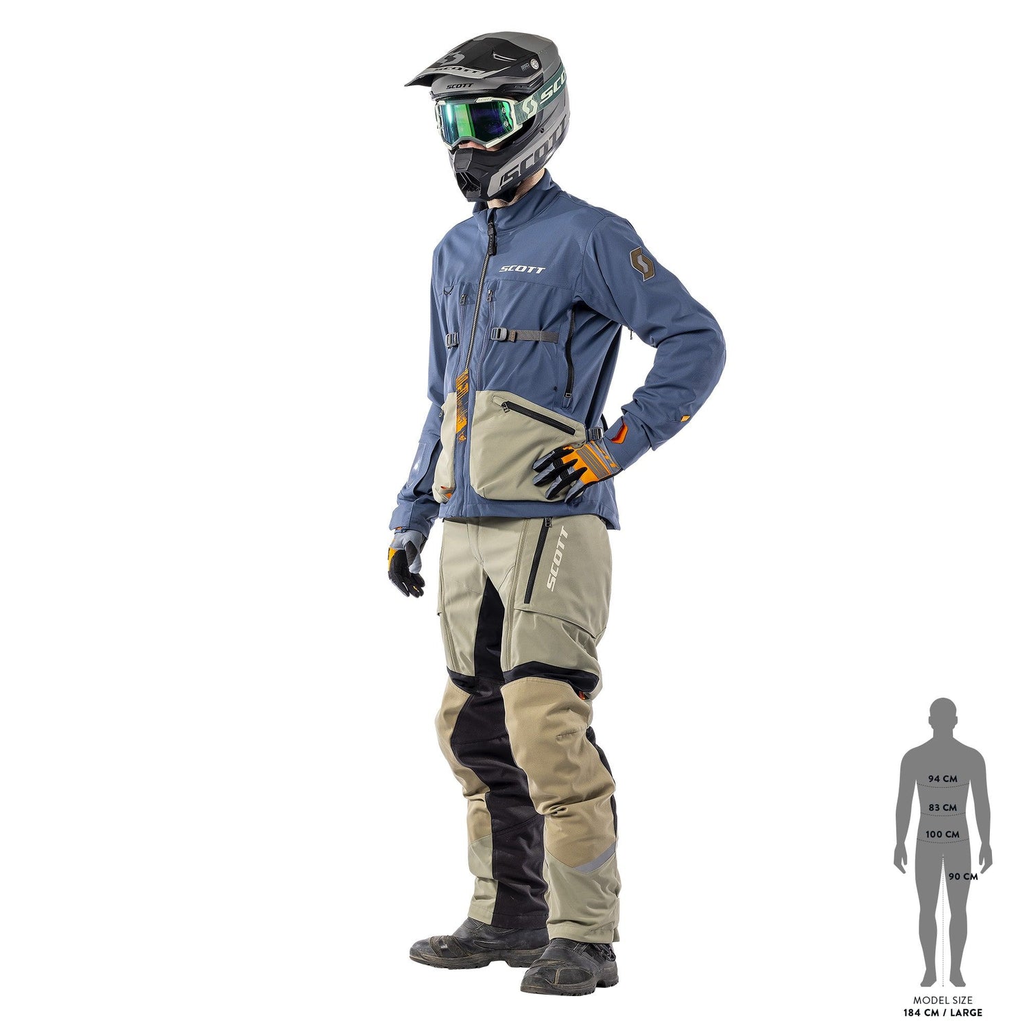 Scott Superlight Pant Dust Grey | Scott | The Biker Company
