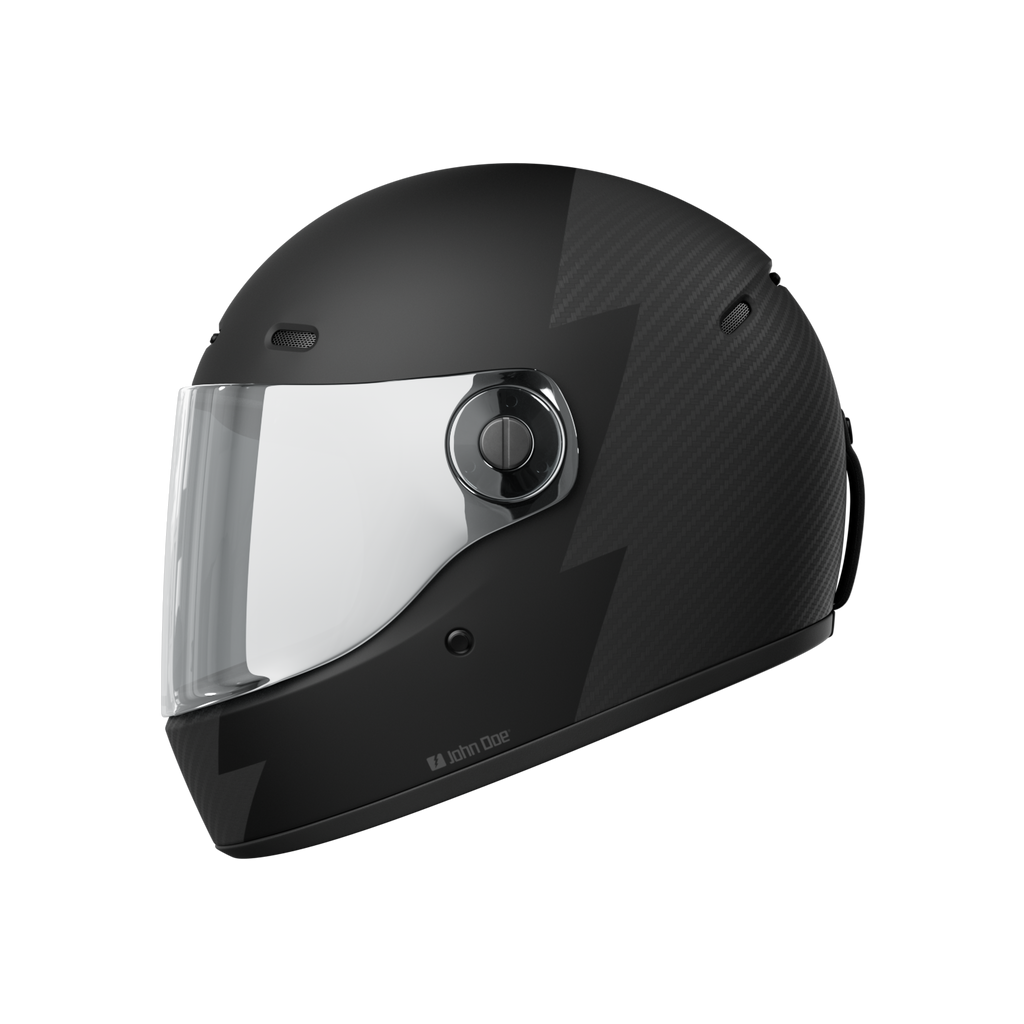 John Doe JD/ONE Helmet Signature Frozen Black/Carbon | John Doe | The ...