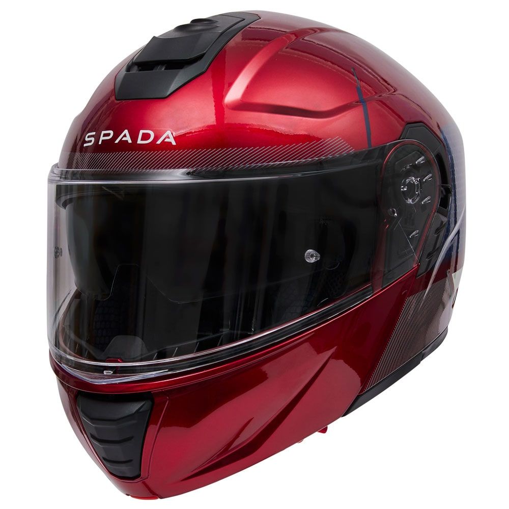 Spada Orion 2 Allure Red/Blue Helmet | Spada | The Biker Company