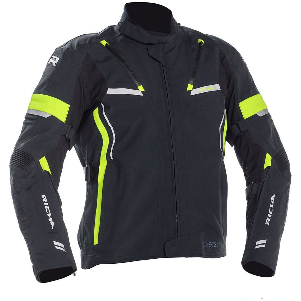 Richa Arc GTX Jacket Black/Fluo | Richa | The Biker Company
