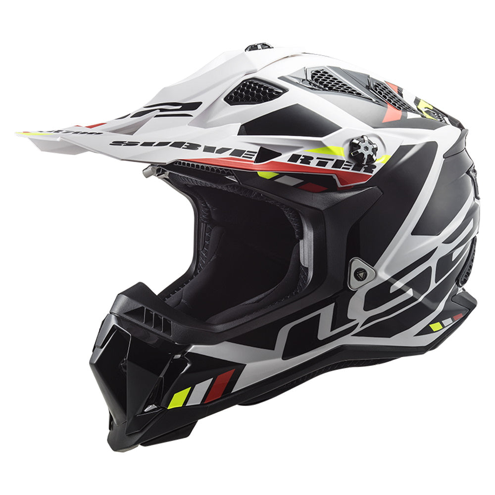 LS2 MX700 Subverter Stomp White/Black | LS2 | The Biker Company